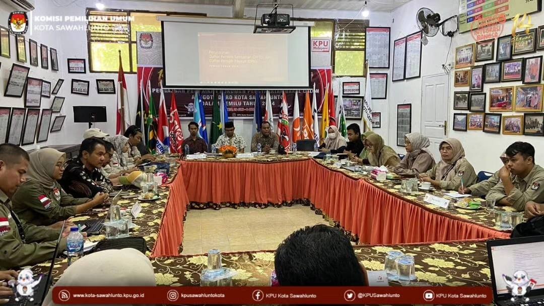KPU KOTA-SAWAHLUNTO - Bimbingan Teknis Penyusunan Daftar Pemilih ...